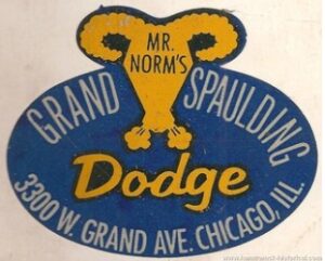 The History of Mr. Norm and Grand Spaulding Dodge - Car Origins
